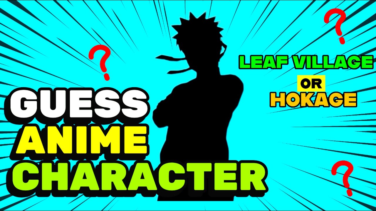 Can You Identify These ANIME CHARACTERS From Just One Sentence ? #quiz ...