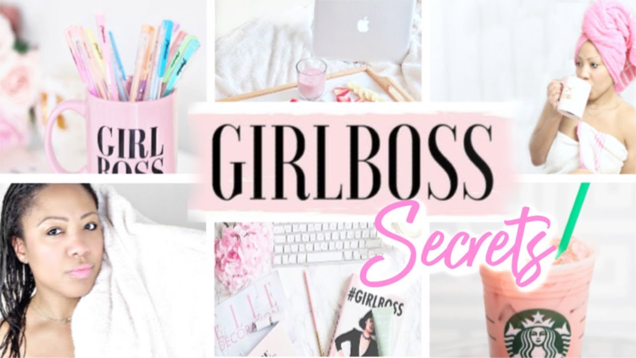 Productive Girl Boss Secrets | Morning Routine for Busy Girls 2019 ...