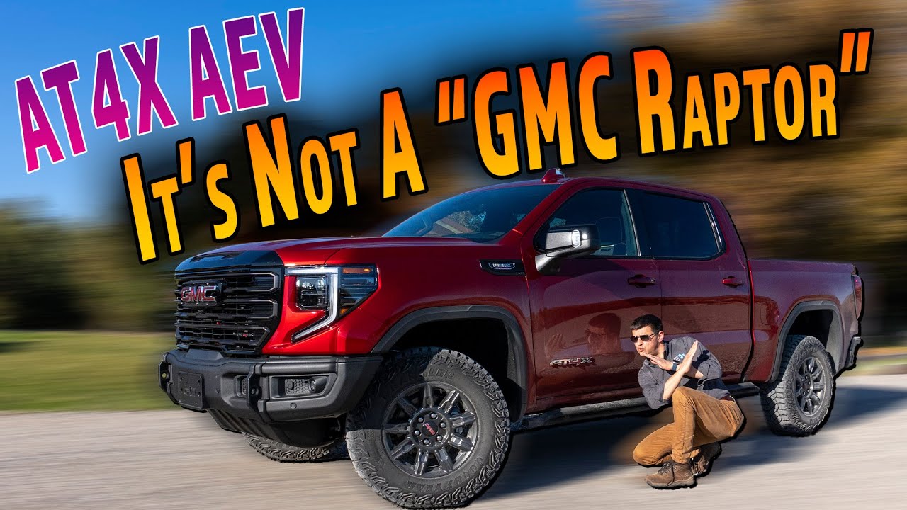 Sierra 1500 AT4X AEV Edition First Drive - YouTube