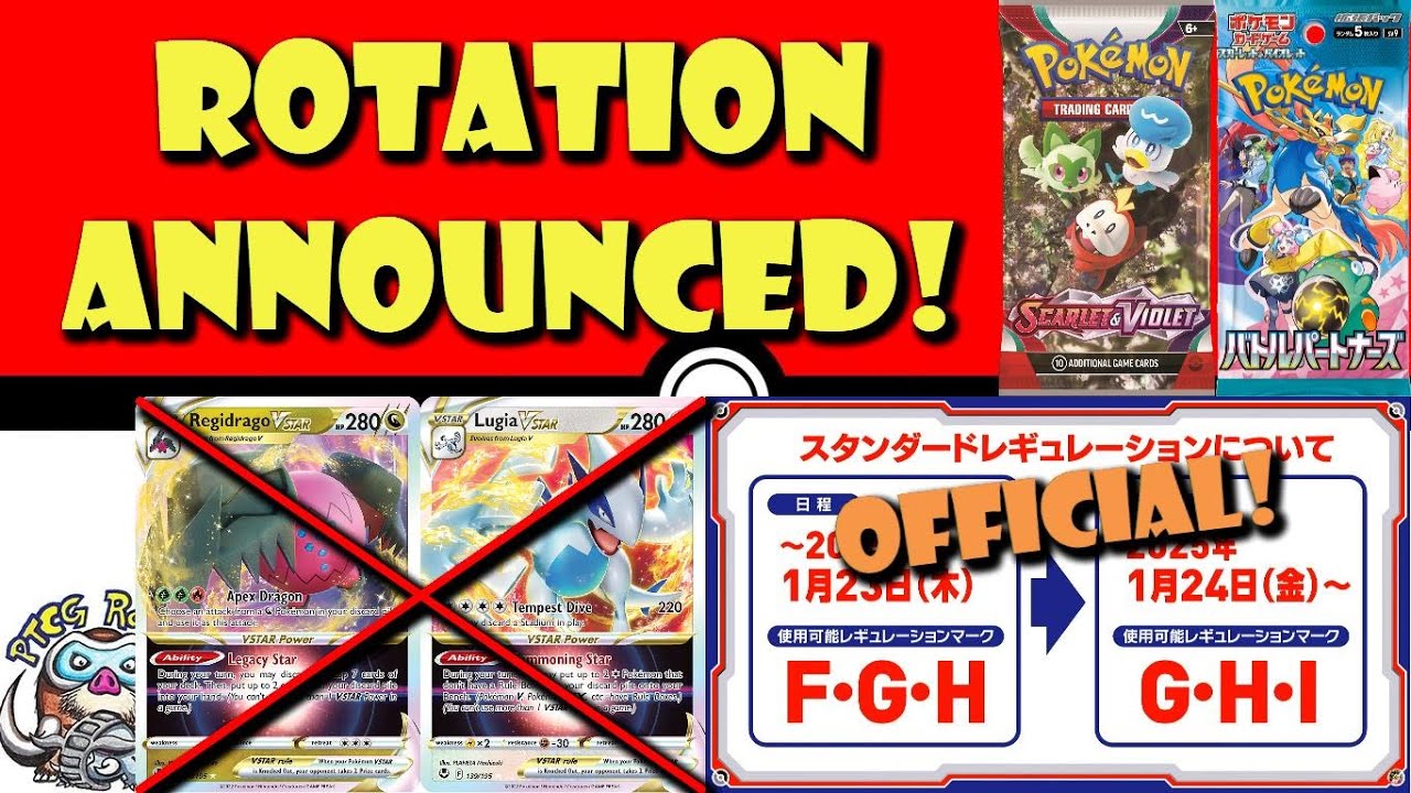 Pokémon TCG Rotation Officially Announced! HUGE Game-Changing News ...