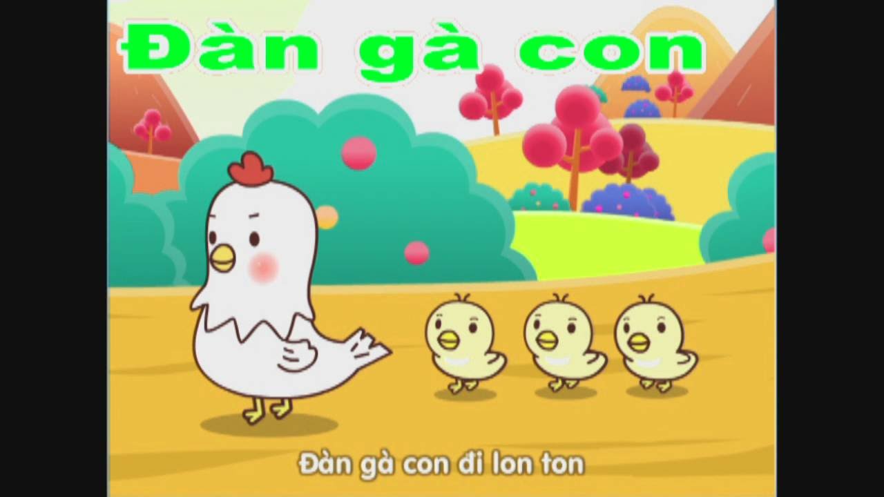 Đàn gà con Nhạc thiếu nhi - YouTube