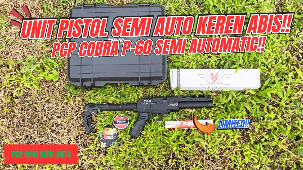 COBRA P60 SEMI AUTOMATIC‼️PCP MINI SEMI AUTOMATIC MIRIP PISTOL🔥🔥 # ...