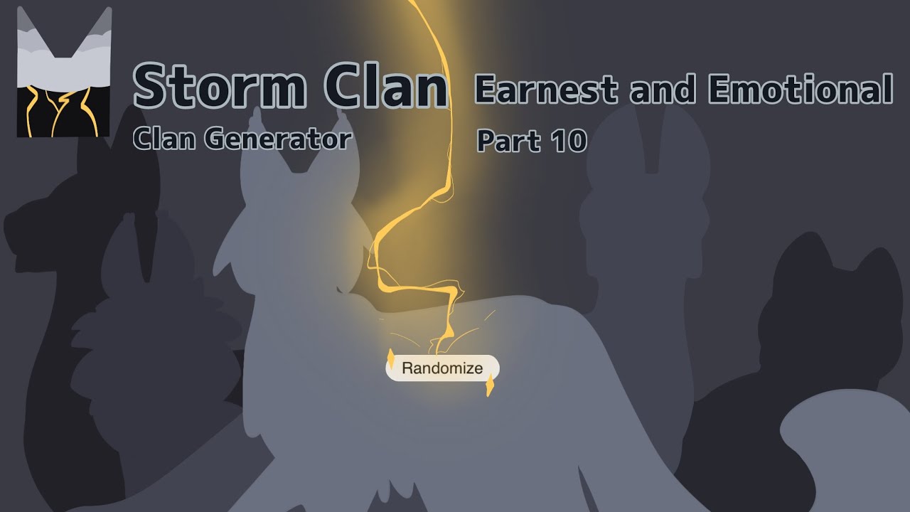 Generating Warrior Cat Clans | Storm Clan | Part 10 - YouTube