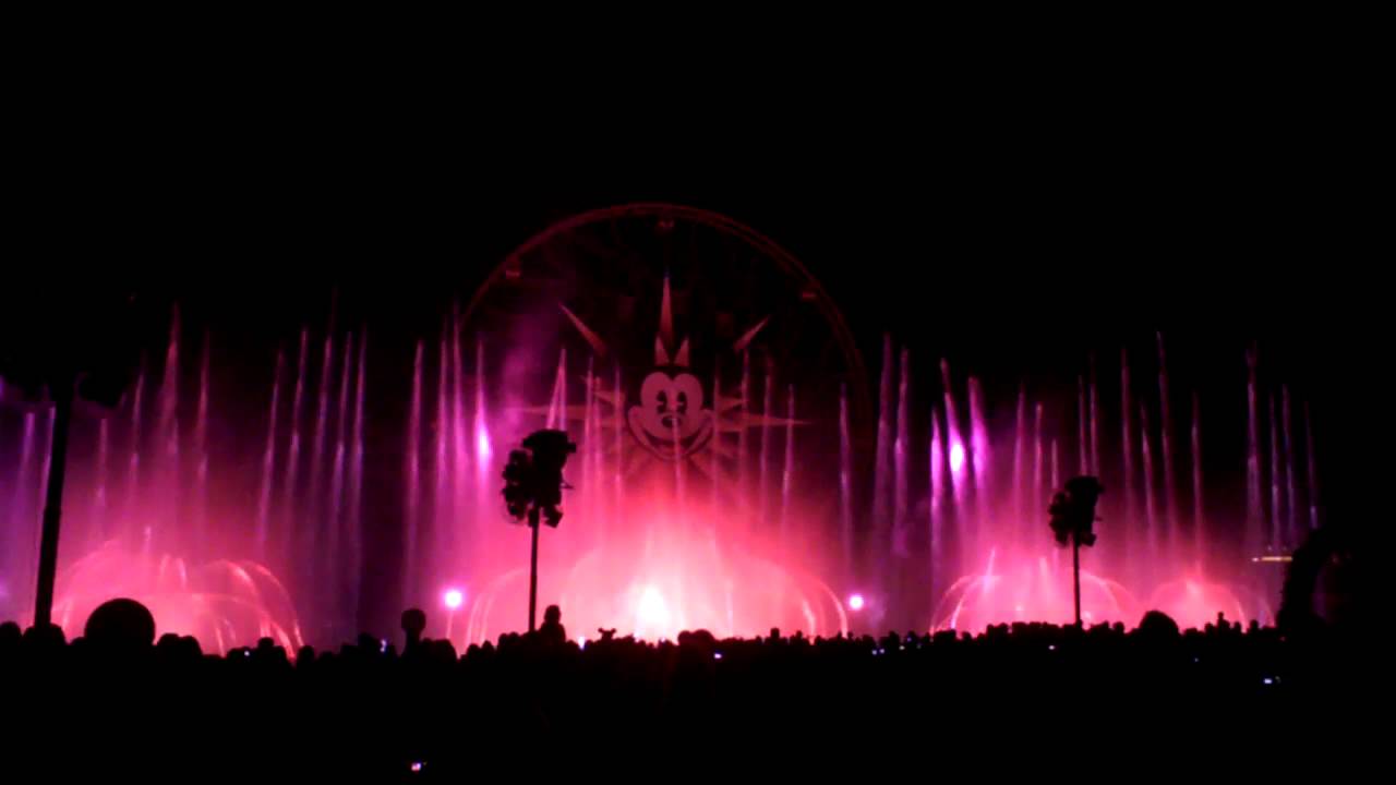 DCA: World of Color - So Close / Finale (Blue Section) - YouTube