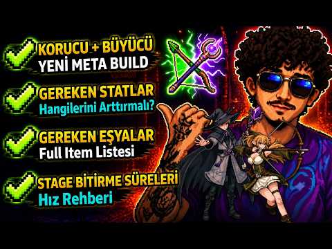 Task Bar Hero: Yeni Meta! Farm Hızını 2'ye Katlayan Büyücü + Korucu Build!