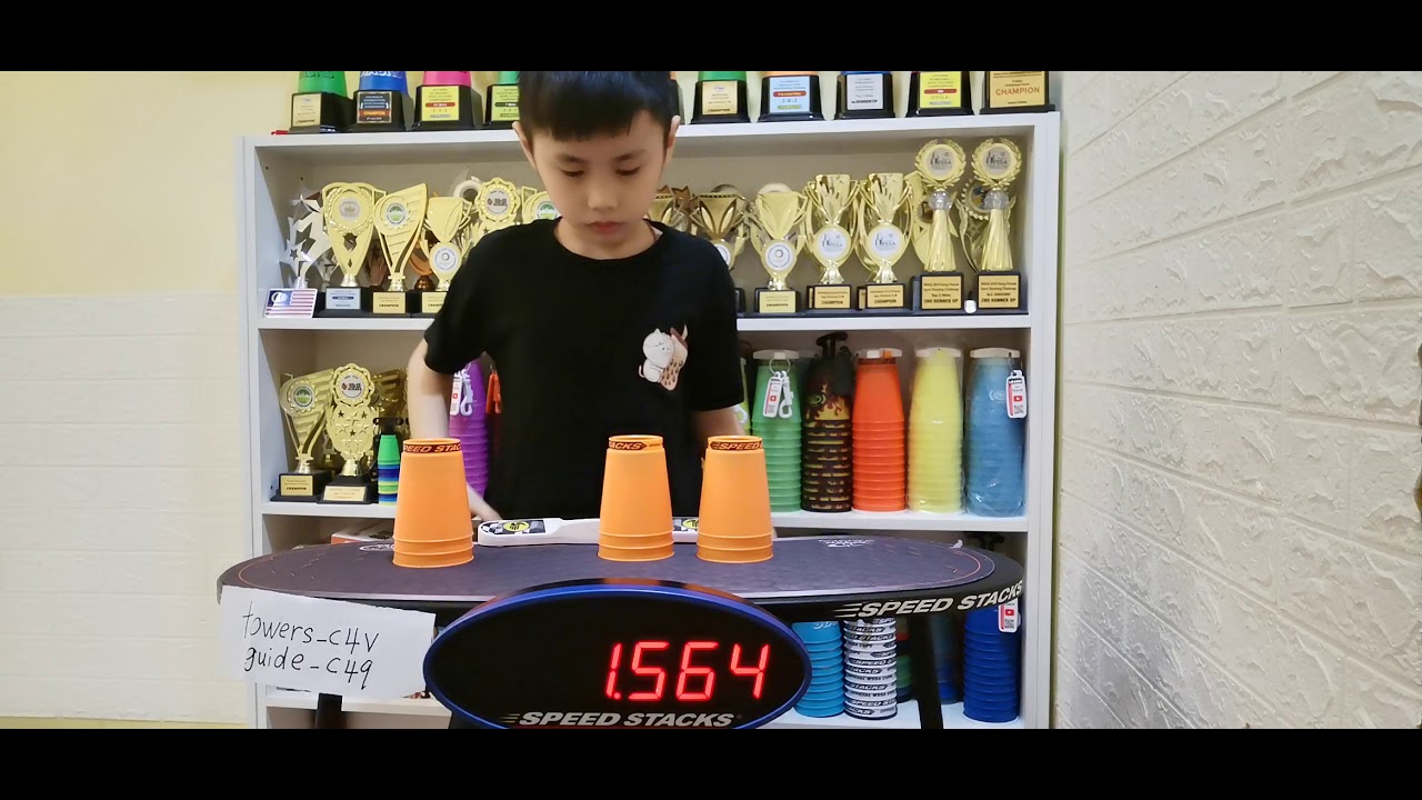 Sport Stacking 333 - YouTube