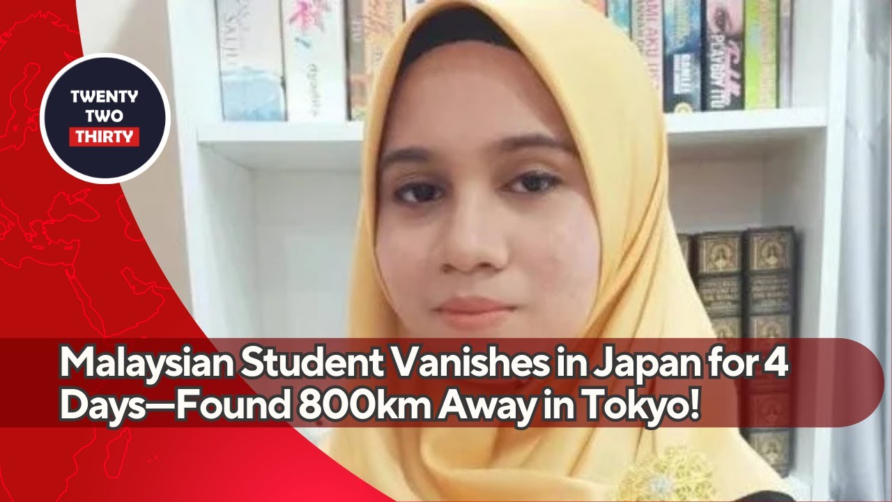 Malaysian Student Vanishes in Japan for 4 Days—Found 800km Away in Tokyo! What Really Happened ...