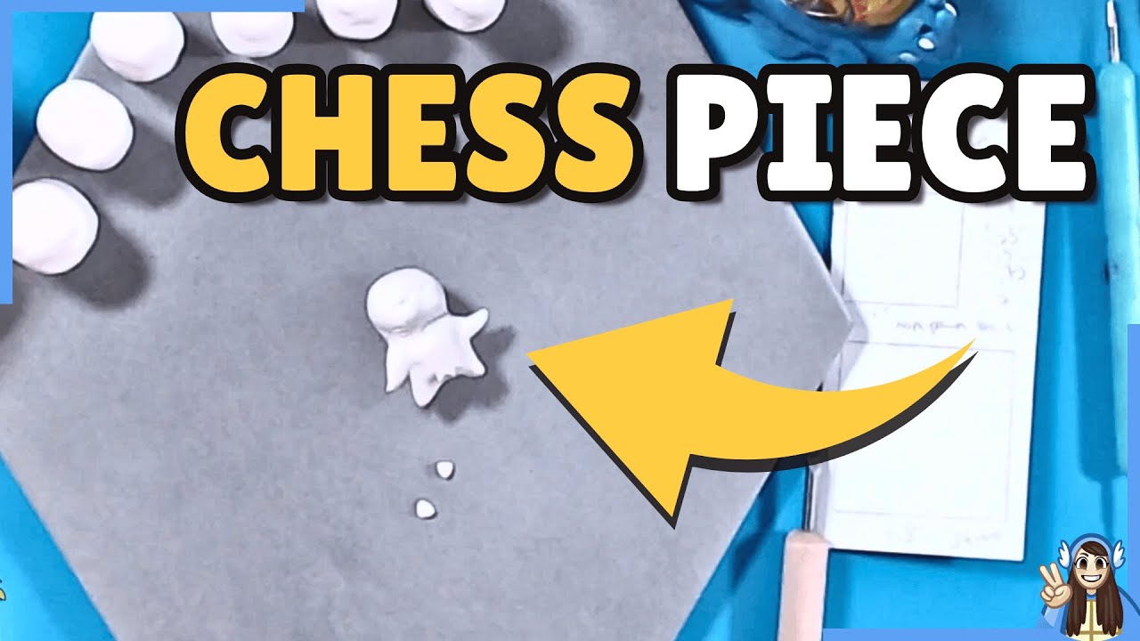 Sculpting a Homemade Chess Set with Polymer Clay - YouTube