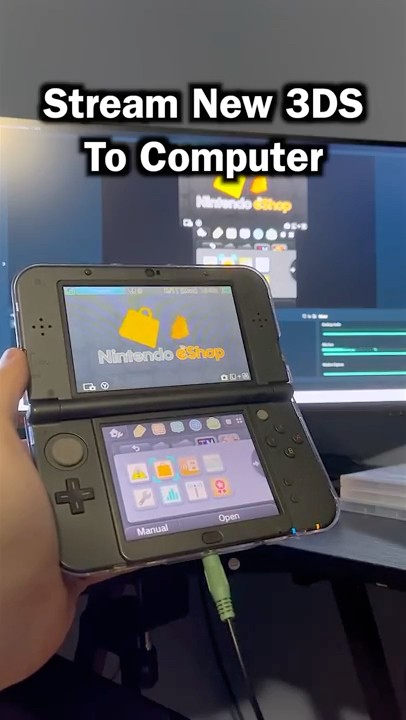 Stream New 3DS to PC #nintendo3ds #3ds #shorts - YouTube