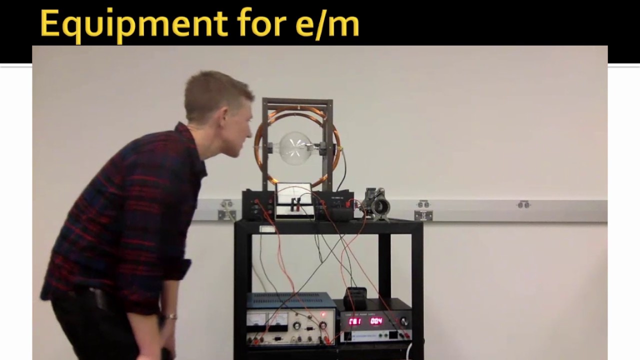 Lab 3 Measuring e over m - YouTube