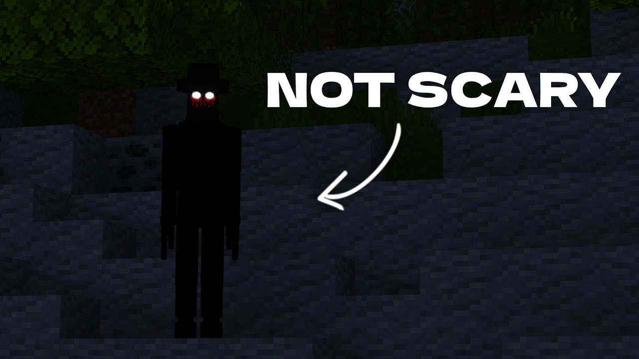 MINECRAFT HORRORS DOWNFALL │ The man from the shadow - YouTube