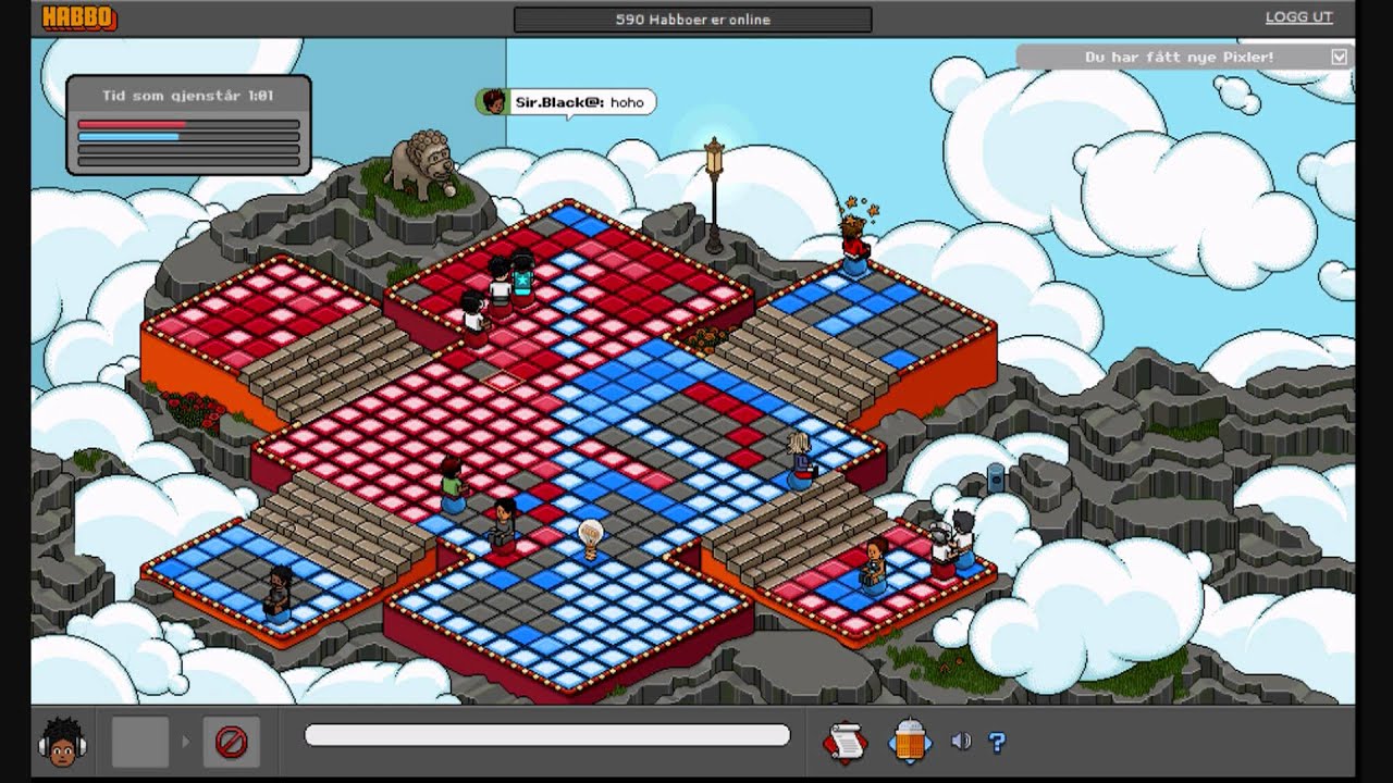 Habbo Battleball : Sky Peak [HD] - YouTube
