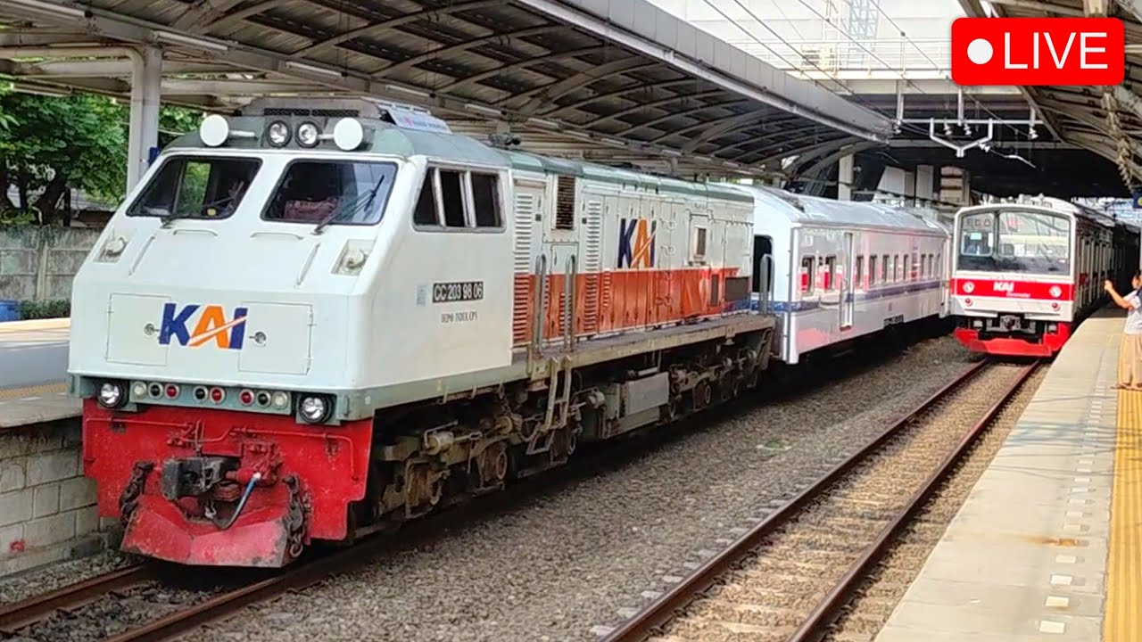 🔴 KEJAR KERETA MAHAL DARI BANDUNG BAWA KERETA WISATA NUSANTARA & BALI ...