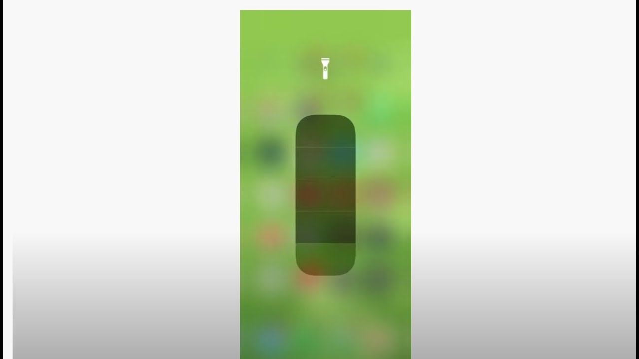 Increase or decrease flashlight brightness on iPhone - YouTube