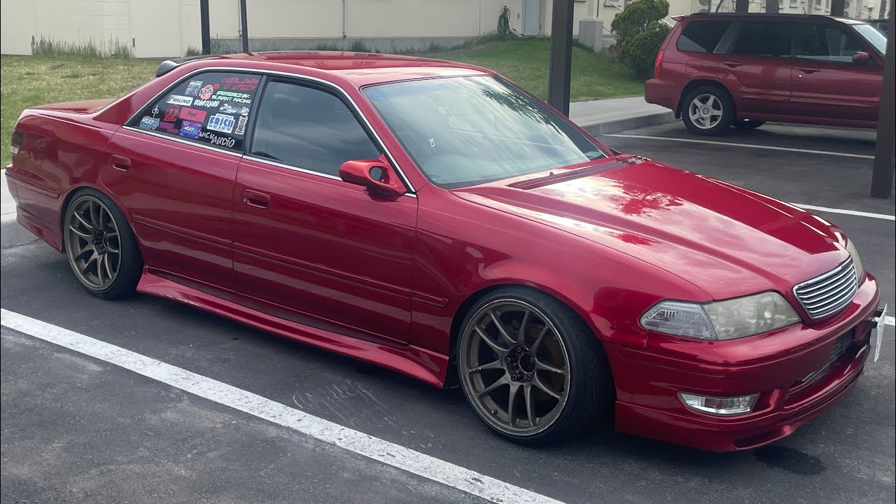 Drifting my JZX100 on track after 1 year!!!! - YouTube