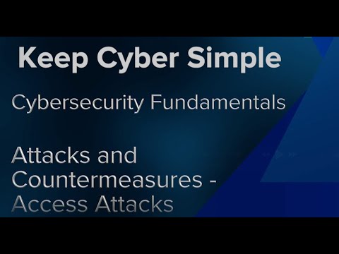 Keep Cyber Simple - Attacks & Countermeasures - Access Attacks - YouTube