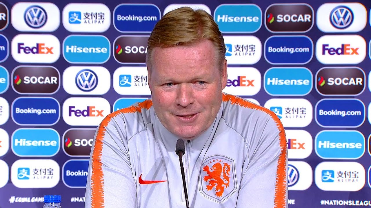 Ronald Koeman Full Pre-Match Press Conference - Netherlands v England ...