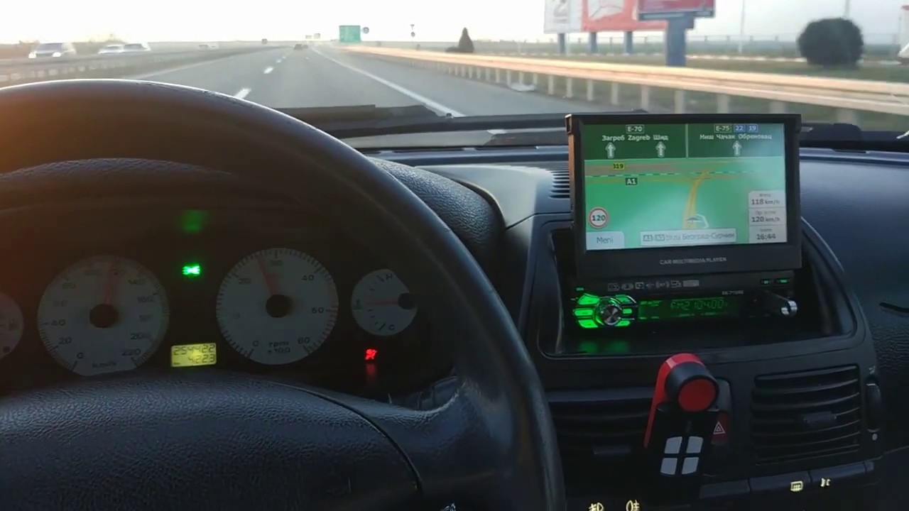 RK-7158G Igo - Fiat Marea Cruising speed - - YouTube