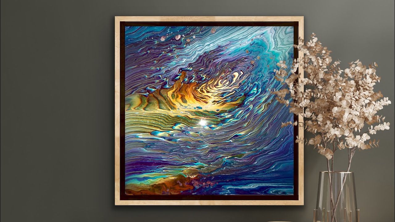 Astral Nebula - Sarah Mack Inspired FAB Artist Series #fluidart # ...