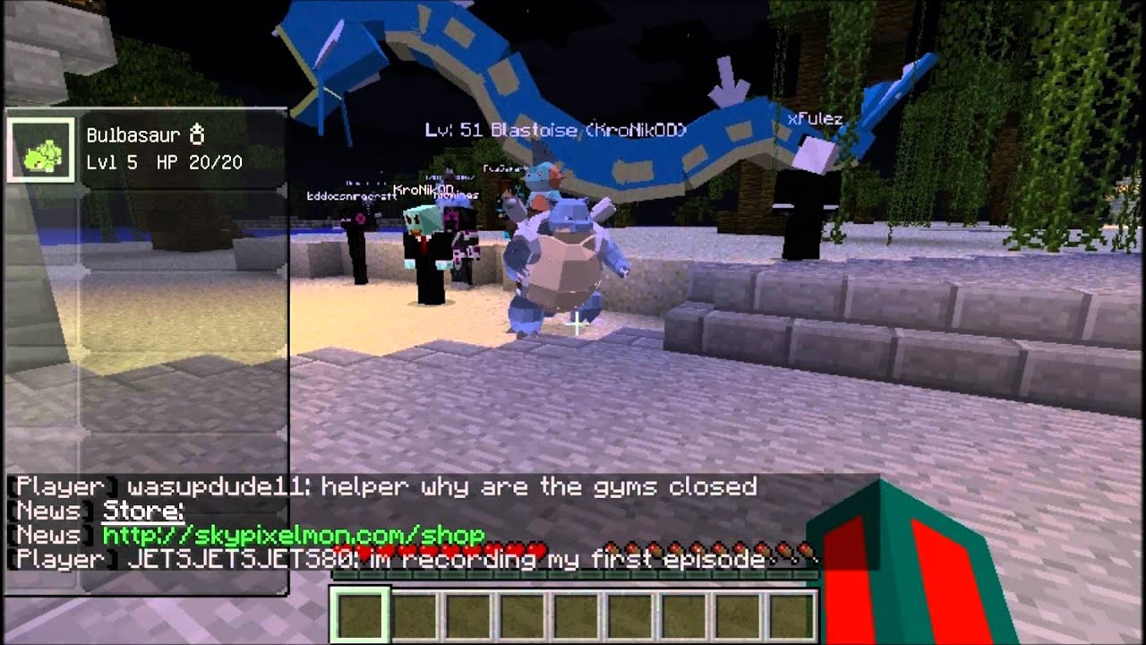 Lets play: Pixelmon Ep 1 - YouTube