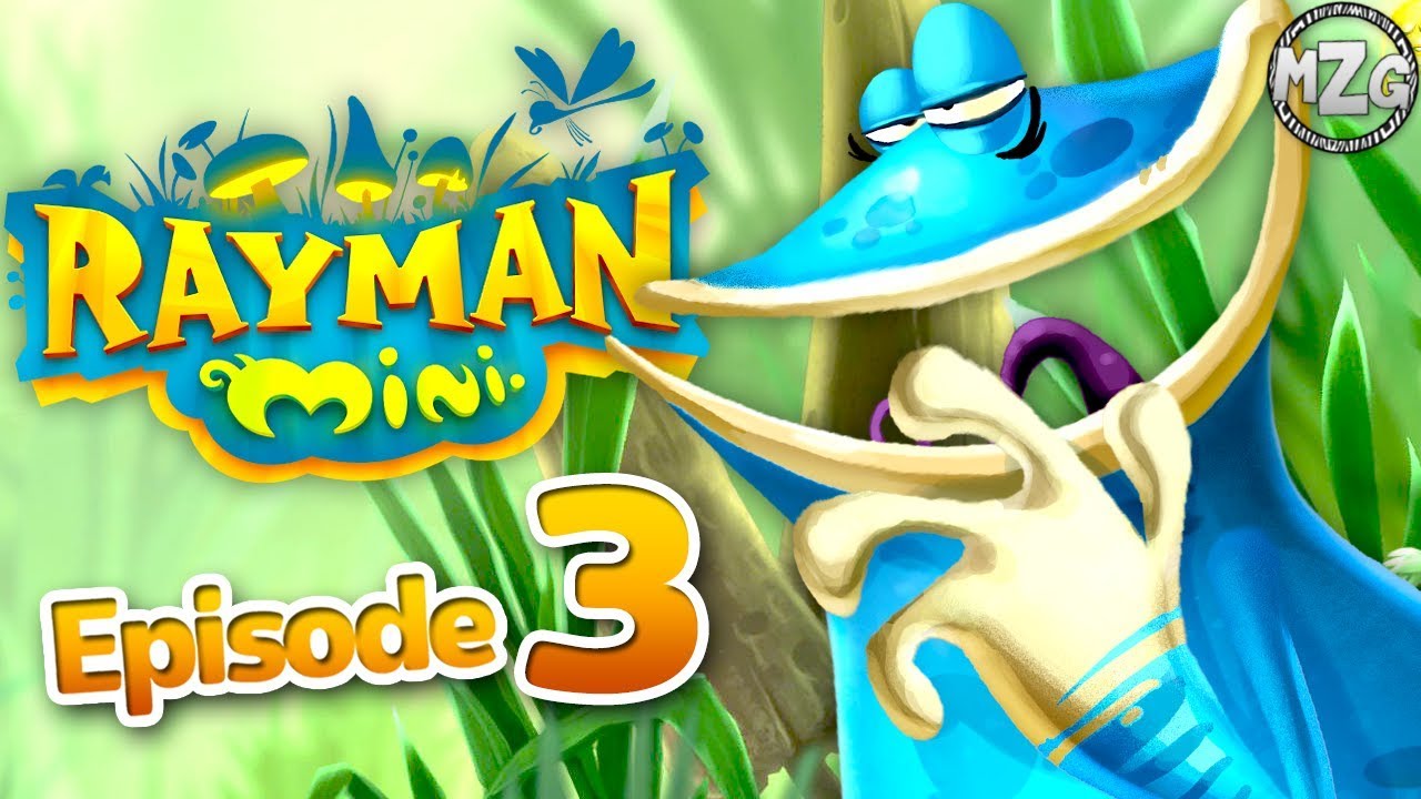 Rayman Mini Gameplay Walkthrough Part 3 - World 3 The Swamp 100%! - YouTube