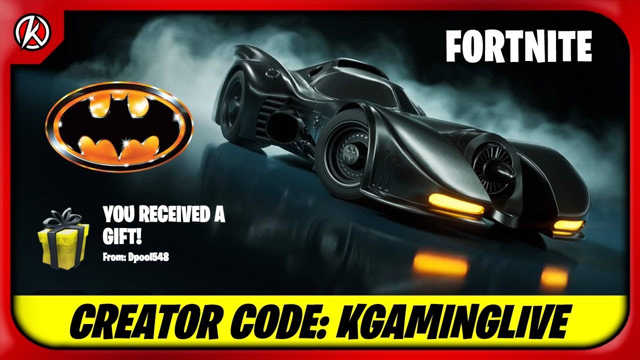 🔴 FORTNITE /-/ THE 1989 BATMOBILE IS FINALLY HERE! /-/ ROAD TO 5K SUBS ...