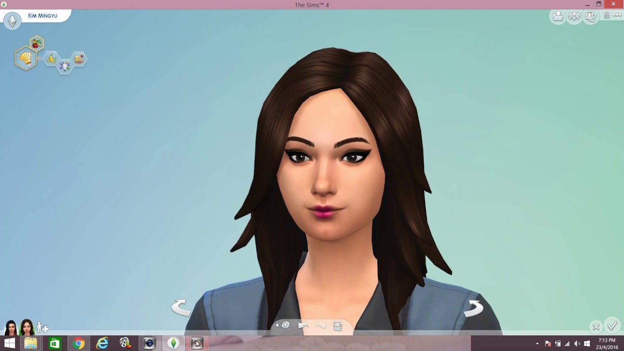 The Sims 4 || Create A Sim || Kim Mingyu (girl version) - YouTube