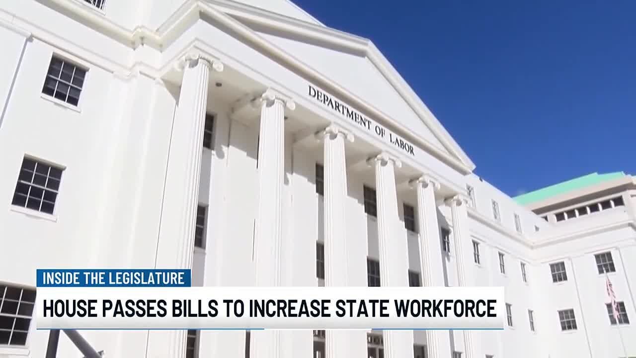 House passes bills to increase state workforce - YouTube