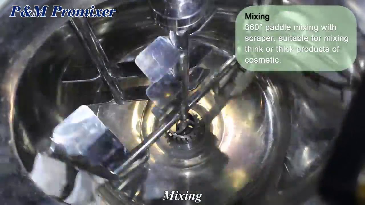 P&M Promixer 500L homogenizer emulsifier - YouTube