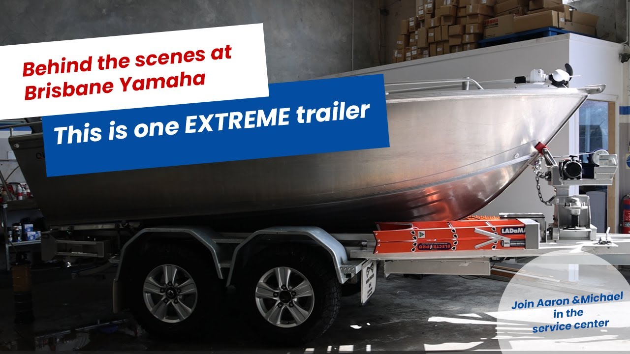 This is one Extreme Off-road trailer - Behind the scenes in our service ...
