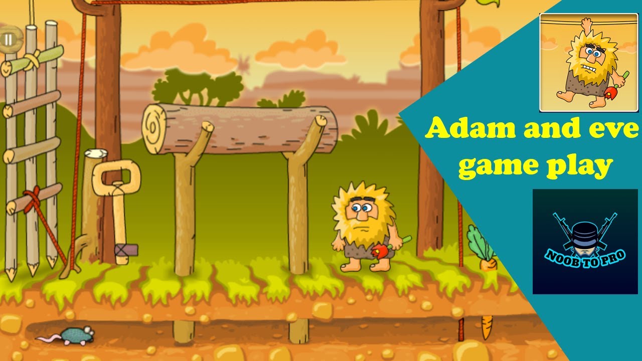 Adam and eve game play (Best adventure game) - YouTube