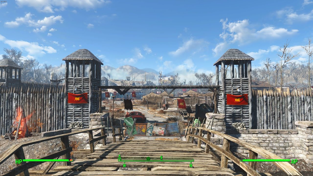 Fallout 4 Settlement Build - Sanctuary - Legion Camp - NOT FINISHED ...