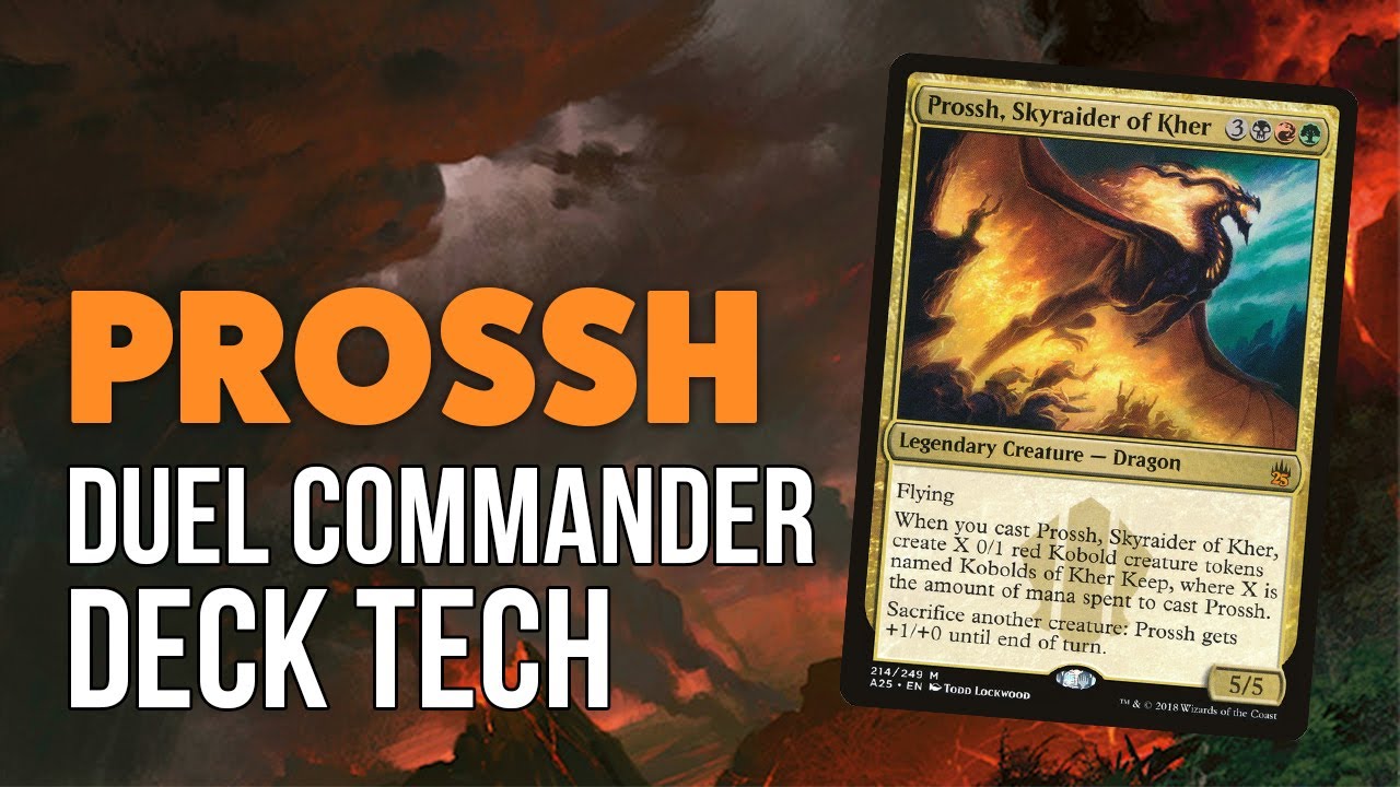 Duel Commander Deck Tech - Prossh - YouTube