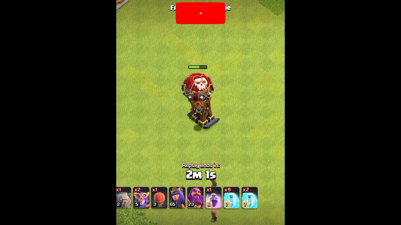 ⚡️ Hidden Tesla ( Level 10 ) VS Balloon ( Level 7 ) ⚡️ CLASH OF CLANS ...