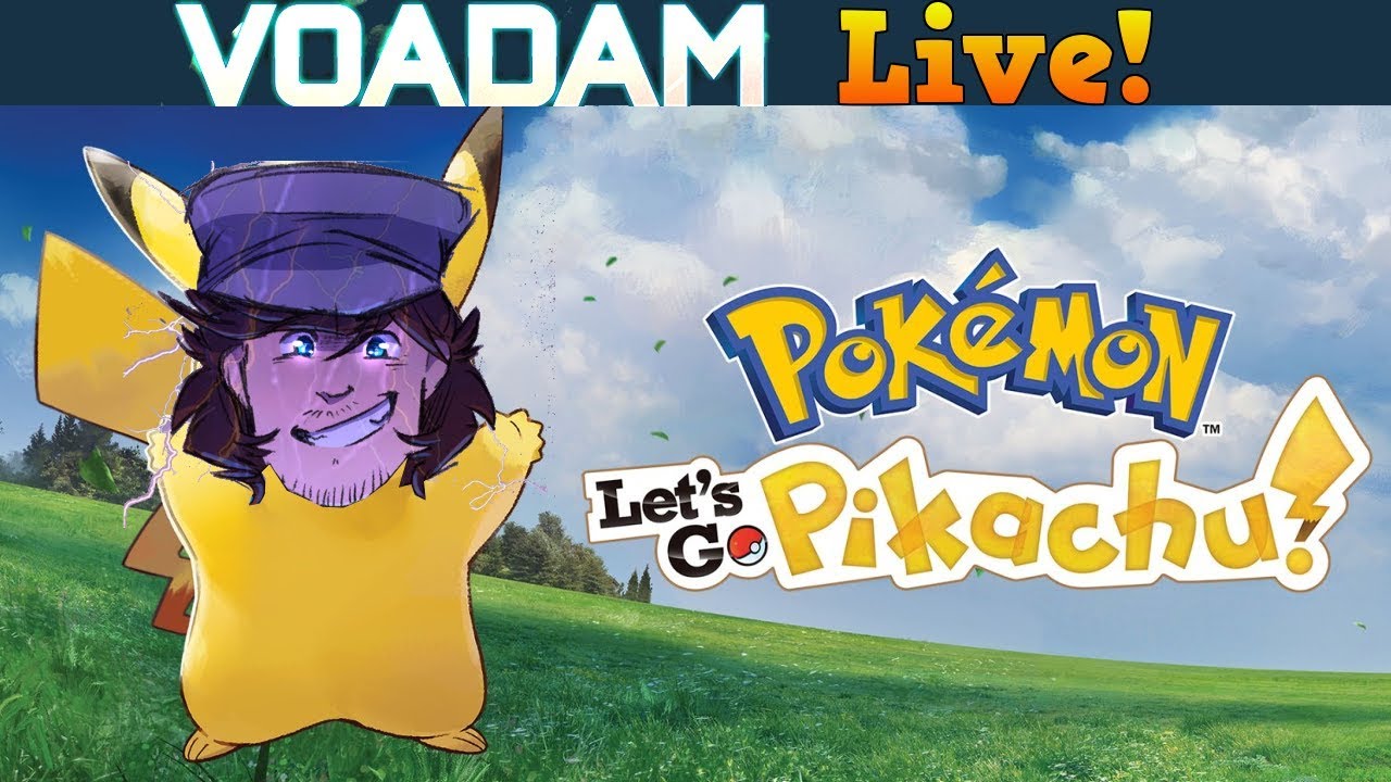 Shiny Hunting with VOAdam! (Let's Go Pikachu) - YouTube