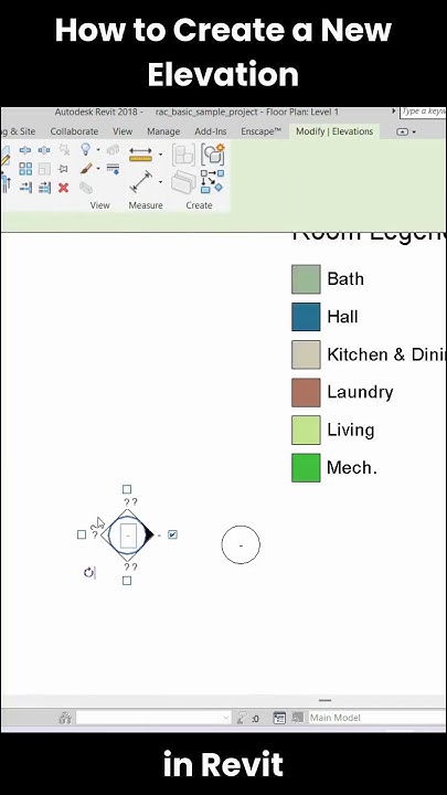 How to Create a New Elevation in Revit | Revit Elevation Guide - YouTube