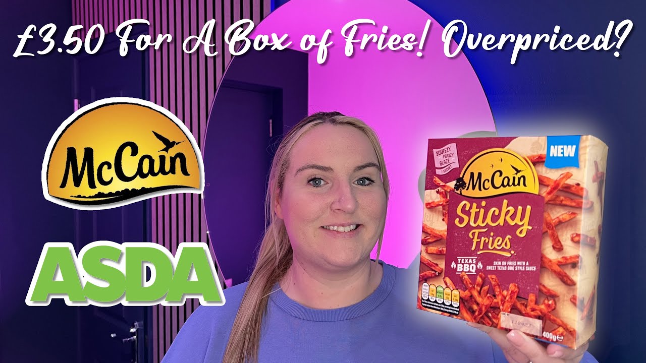 NEW but are they worth buying? | McCain Texas BBQ Sticky Fries Review 🍟 ...