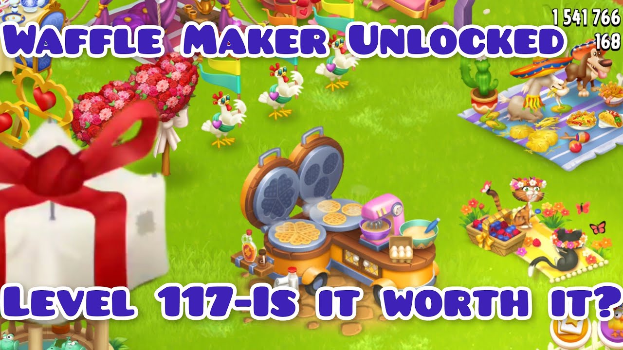 Unlocked the Waffle Maker in Hay Day ! |Hay Day Gameplay Level 117|Hay ...