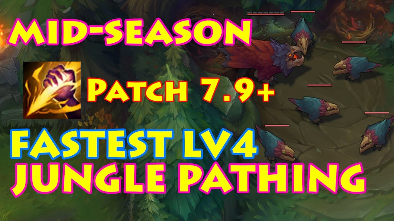 NEW JUNGLE PATH: FASTEST LV4 POSSIBLE - TIPS AND TRICKS: ADVANCED ...
