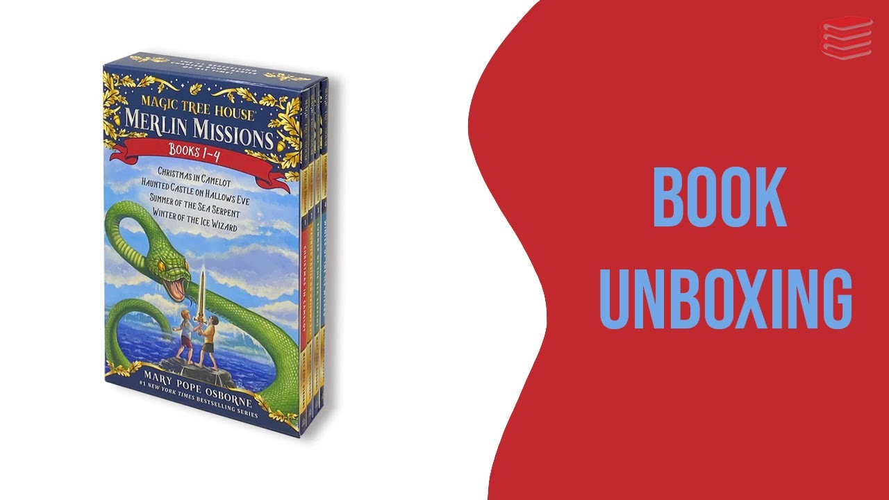 Magic Tree House Merlin Missions Series 4 Books Box Set (Books 1 - 4 ...