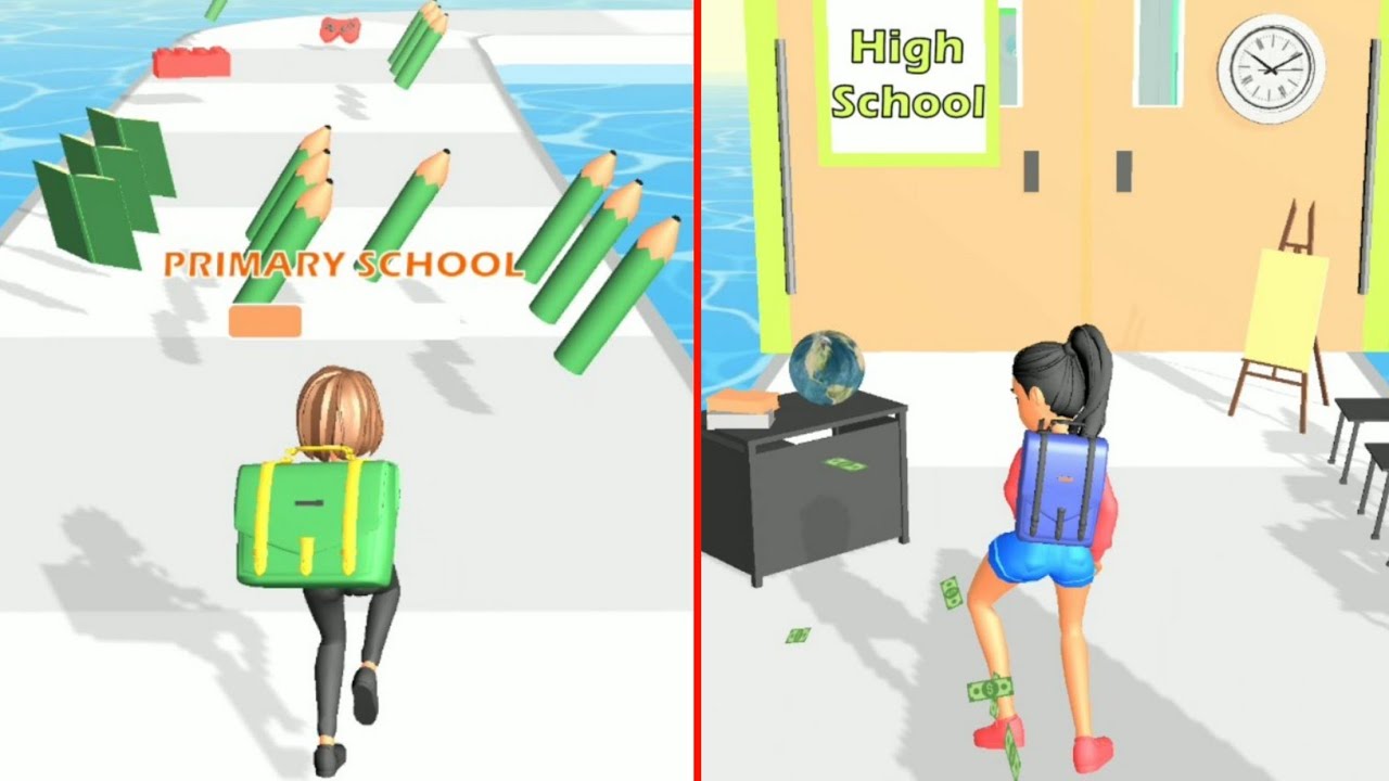 Run of School Game All Level Pro Gameplay Android, iOS Walkthrough New ...
