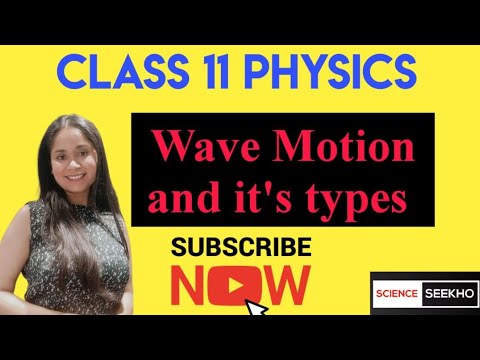 Wave Motion and it's types | Class 11 Physics Waves | Science Seekho ...
