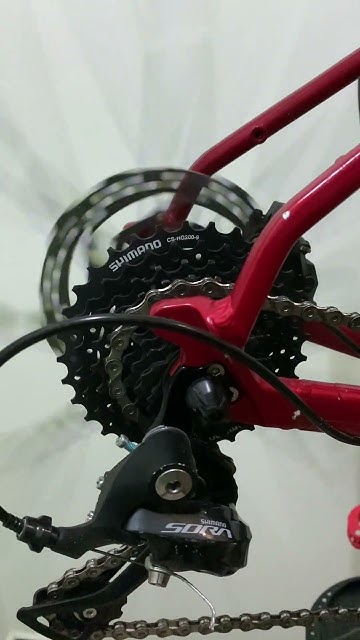 Shimano Tourney FH-TX505 rear hub goes TZTZTZTZTZTZTZT! - YouTube