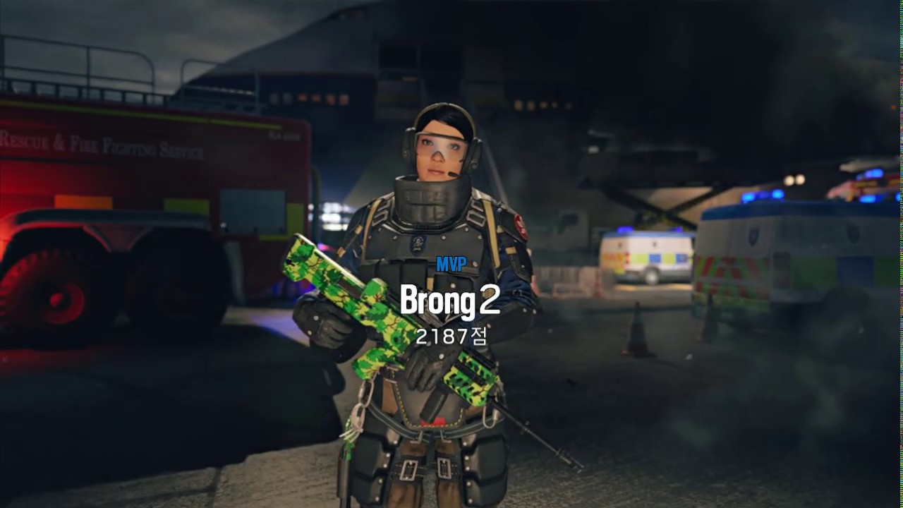 레식 테러리스트진압 전장 잉으로 '대통령전용기' RainbowSix Siege YING 'Presidential Plane ...