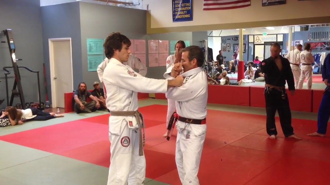 PEDRO SAUER | Self Defense against Double Lapel Grab with Armlock ...