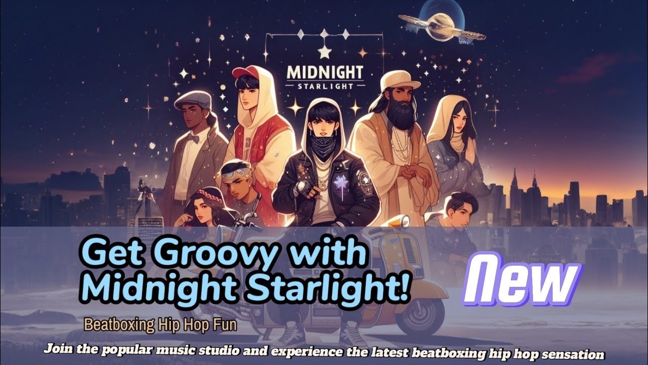 Midnight Starlight Beatboxing Hip Hop song By Popular Music Studio #Pop ...