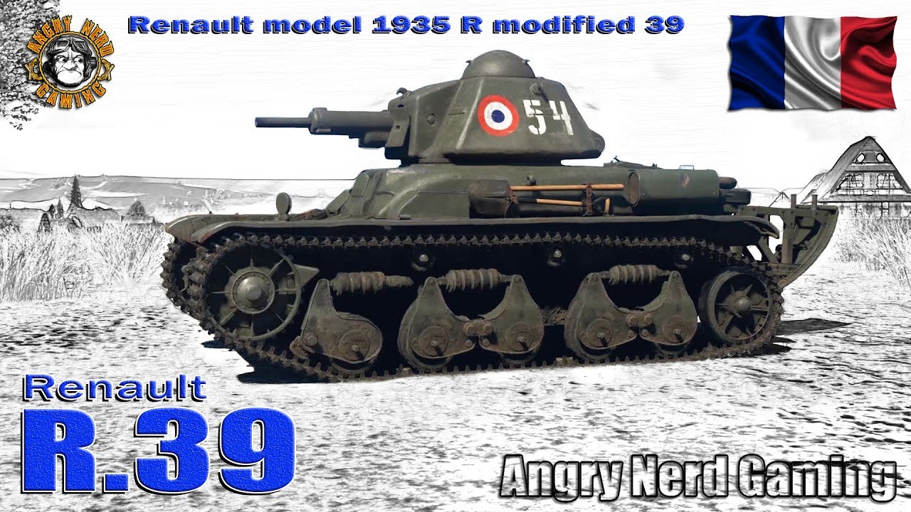 War Thunder: H.39, Char léger d’accompagnement 1939 R, French, Tier-1 ...