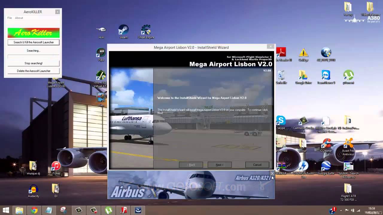 Tuto 1: Cracker la scene Aerosoft Lisbonne (LPPT) - YouTube