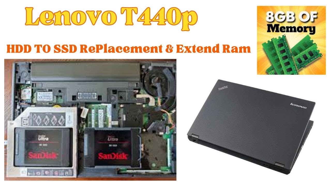 LENOVO T440 P SSD UPGRADE | LENOVO T440 RAM UPGRADE | T440P Disassemble ...
