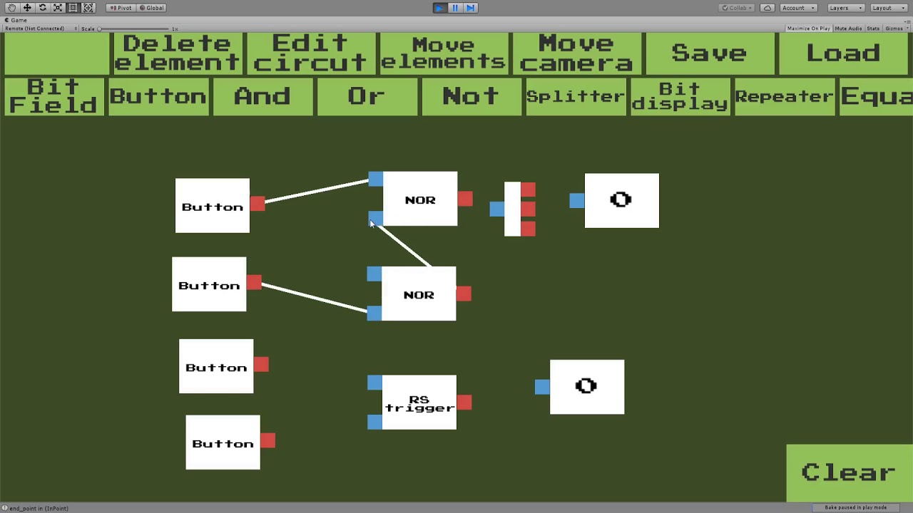 Unity circuit system - YouTube